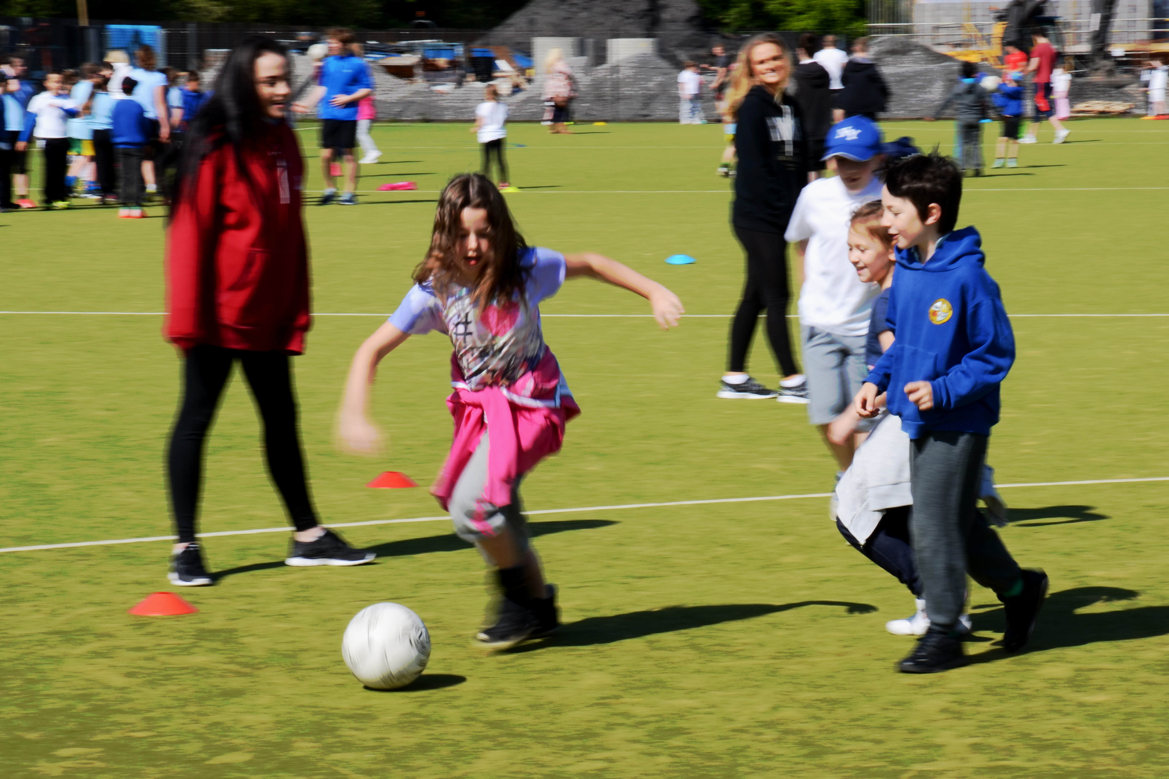 The sun shines for Dragon Sports day | Gower College Swansea