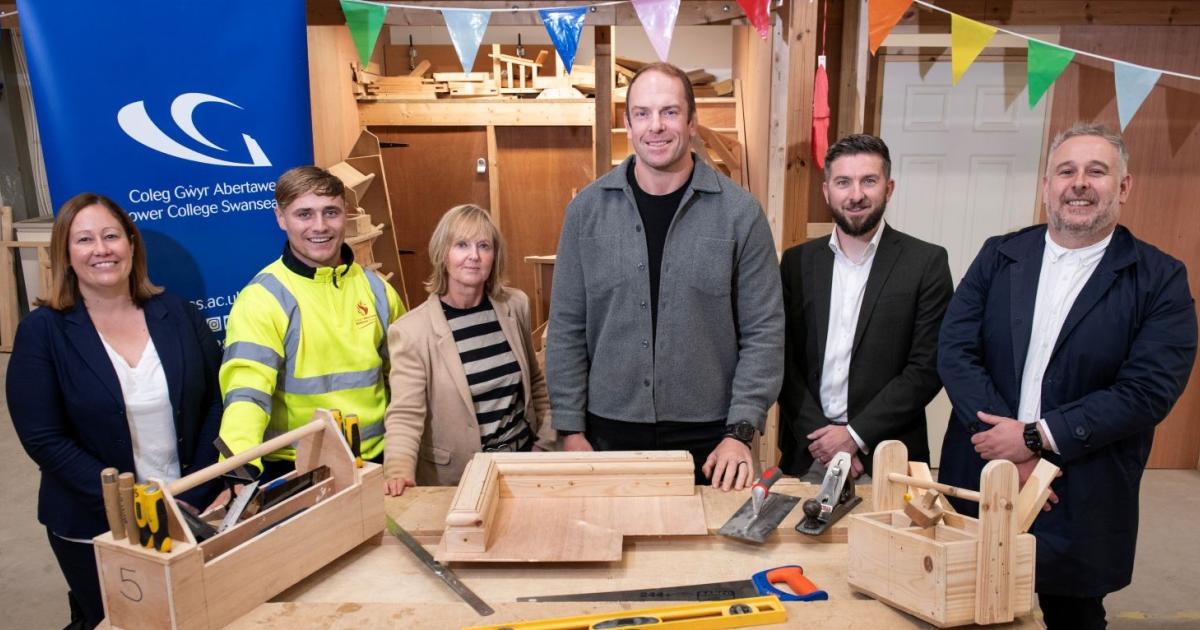 Rugby legend Alun Wyn Jones champions lifelong learning as ambassador ...