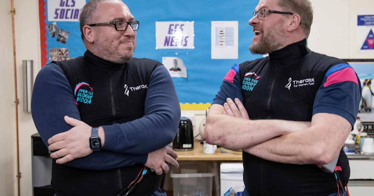 Menopause training vest raises awareness of symptoms | GCS